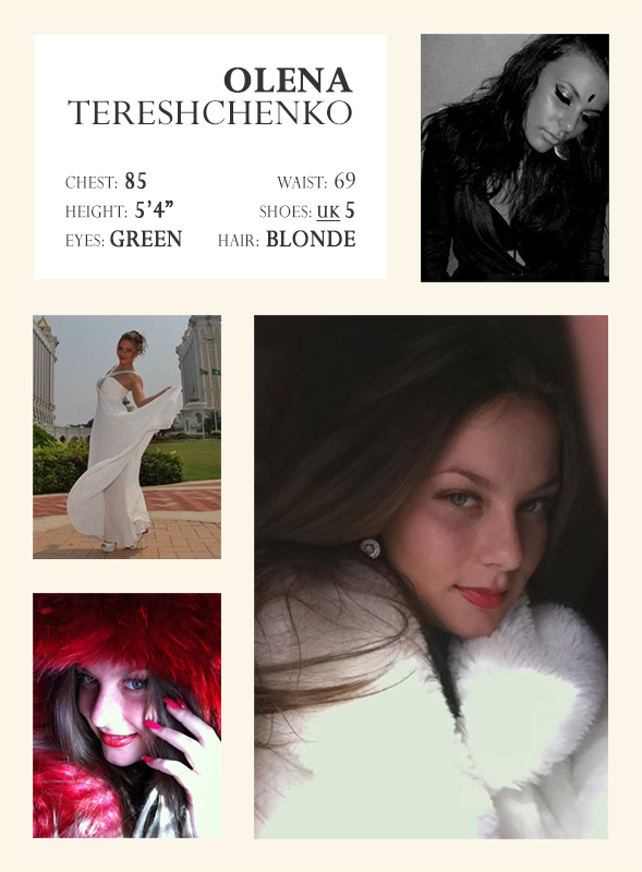 Olena Tereshchenko Compcard – Raffaele C. G. Colleo